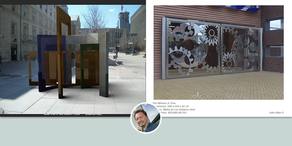 John Atkin - Sculptures and Public Sculptures | Wescover