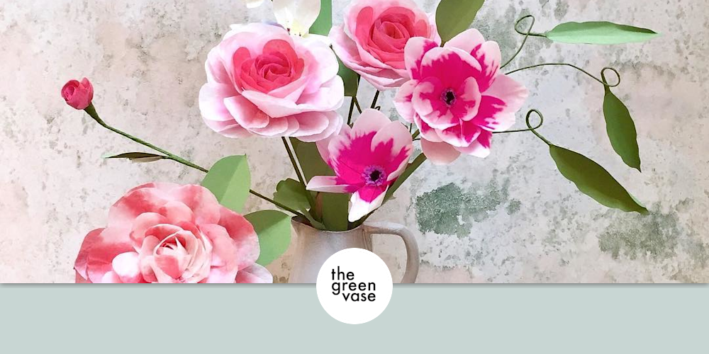 Paper Flowers by The Green Vase by Livia Cetti at H.P. DECO, 渋谷区 ...