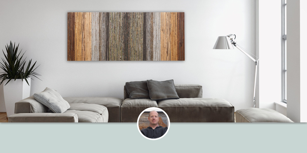 Gradient Moss #1 Wood wall art by Craig Forget | Wescover Wall Hangings