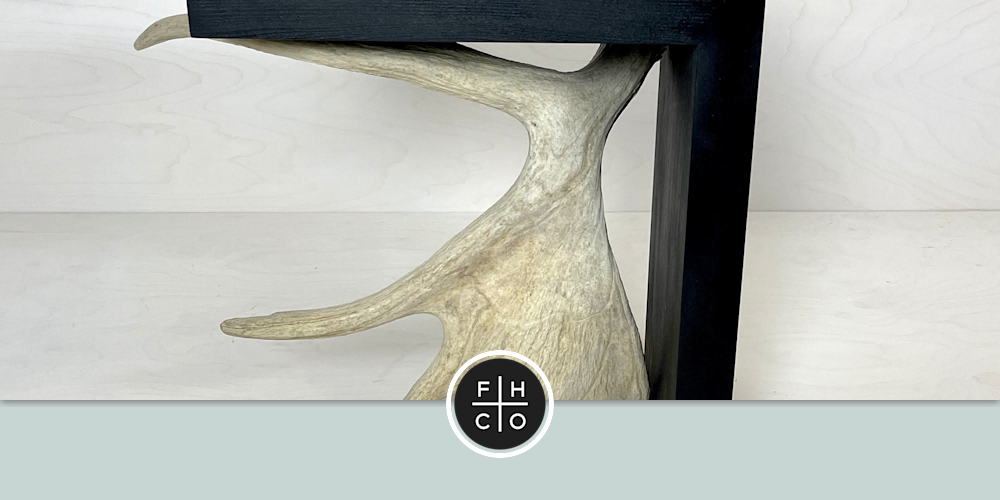 Moose Antler End Table by Farmhaus + Co. | Wescover Tables