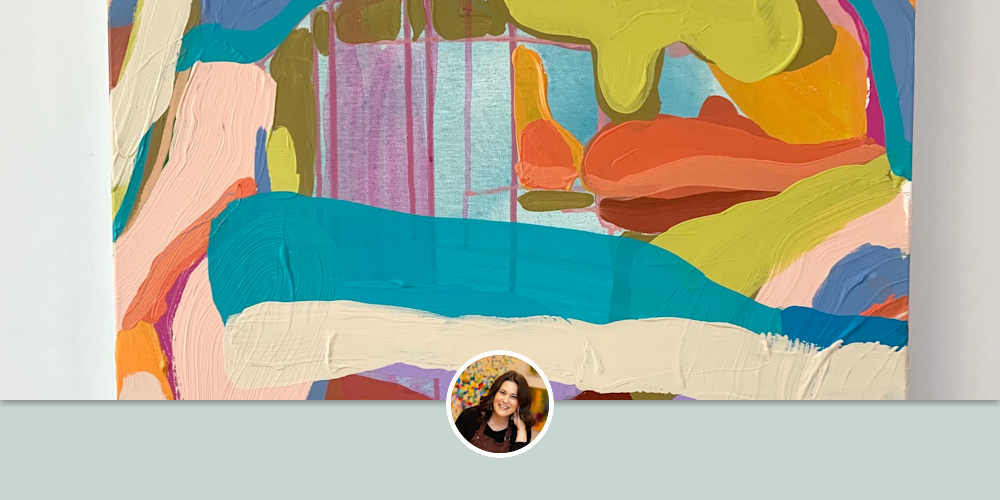 Deconstructed Landscape by Shiri Phillips Designs | Wescover Paintings