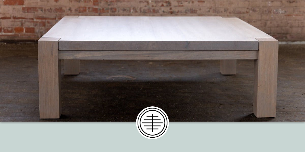 Parsons Coffee Table | Modern Wood Coffee Table by Alabama Sawyer ...