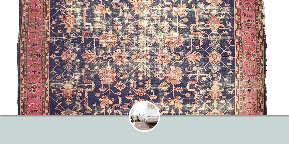 WOW - Worn BALLROOM SIZE Antique Rug | Palace Size Turkish by The Loom ...