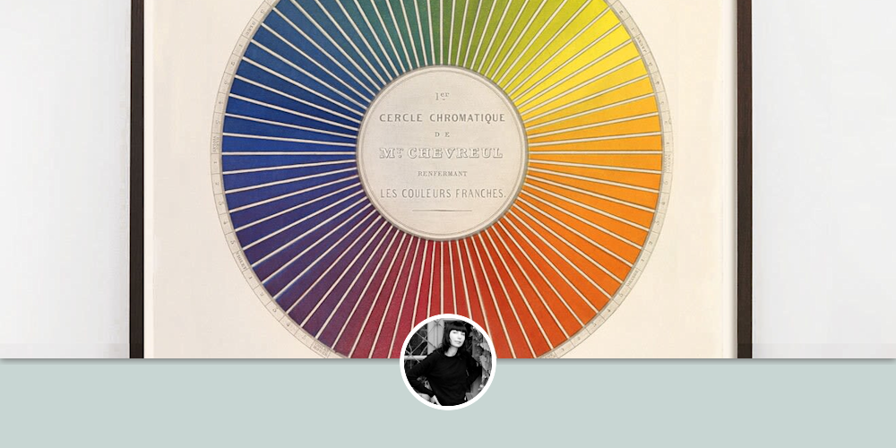 Color Wheel, Vintage Color Theory, Circular Art, Color by Capricorn ...
