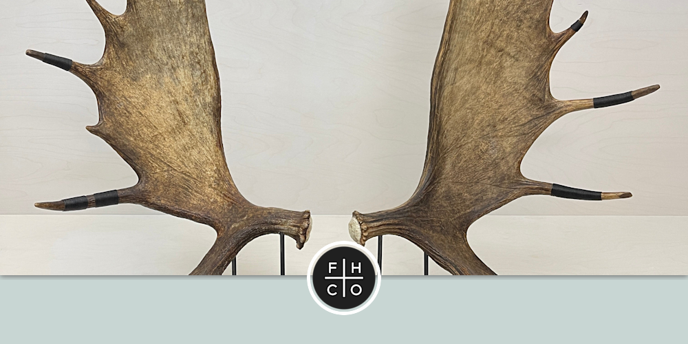 Moose Paddle Sculpture by Farmhaus + Co. | Wescover Sculptures