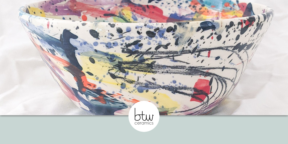 Large Wacky Bowl by btw Ceramics | Wescover Serveware