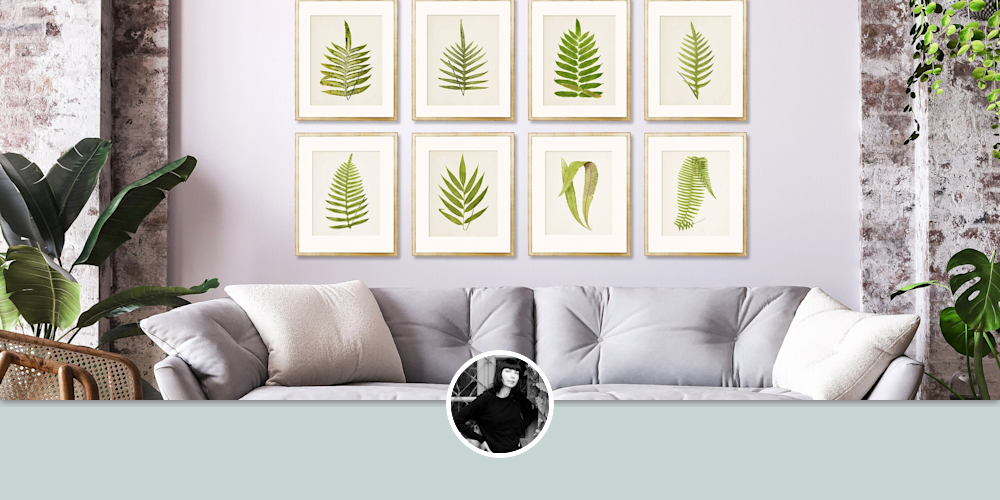 Fern Print Set, Fern Prints set of 12, set of 12 fern prints by ...