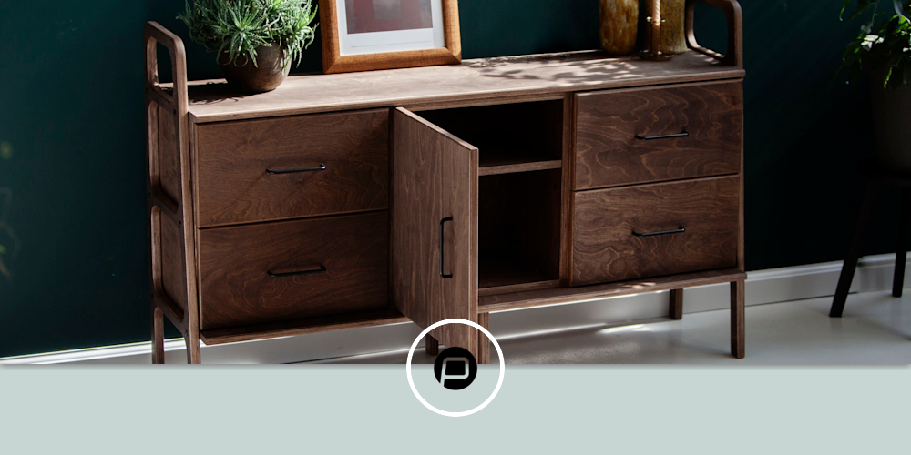 Mid century sideboard, sideboard buffet, sideboard by Plywood Project ...