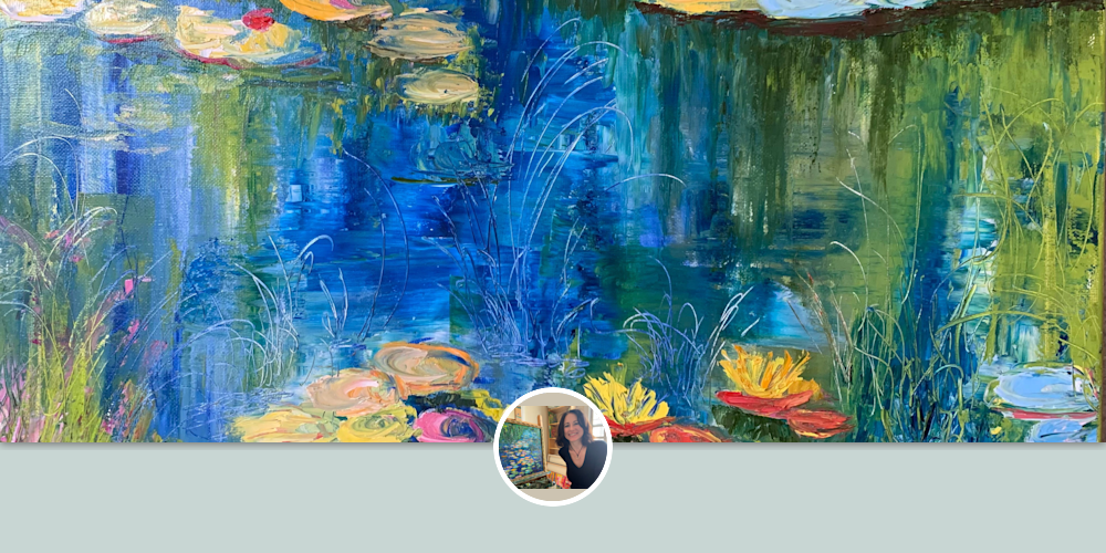 Monet Love by Checa Art | Wescover Paintings