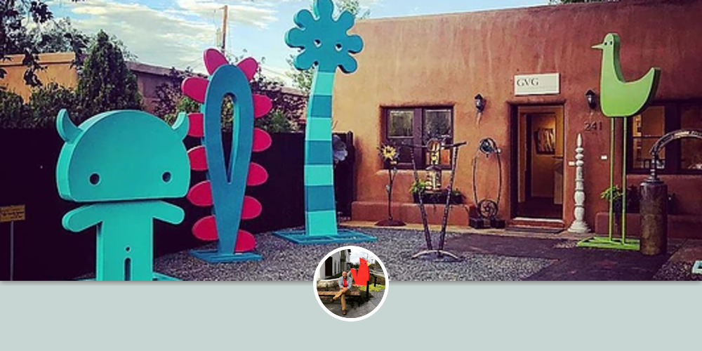 Tender Barbarian by Jeffie Brewer at GVG Contemporary, Santa Fe | Wescover Public Sculptures