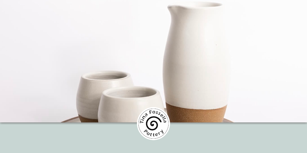 Ceramic Drinking Set by Tina Fossella Pottery | Wescover Vessels ...