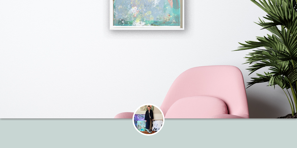 "Maha Chohan" Original Painting by Jessalin Beutler | Wescover Paintings