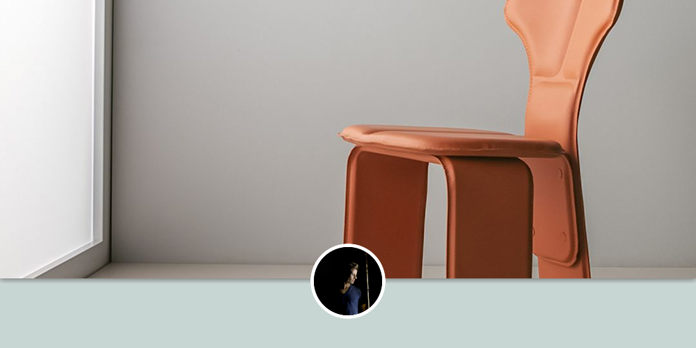 Fly chair in leather by Tiago Curioni Studio | Wescover Chairs