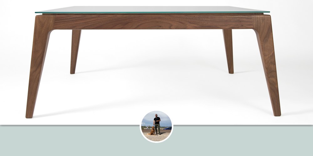Walnut Coffee Table by Michael Maximo at Michael Maximo Furniture ...