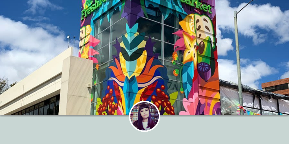 Mural by LEDANIA at Carulla FreshMarket, Usaquén | Wescover Murals