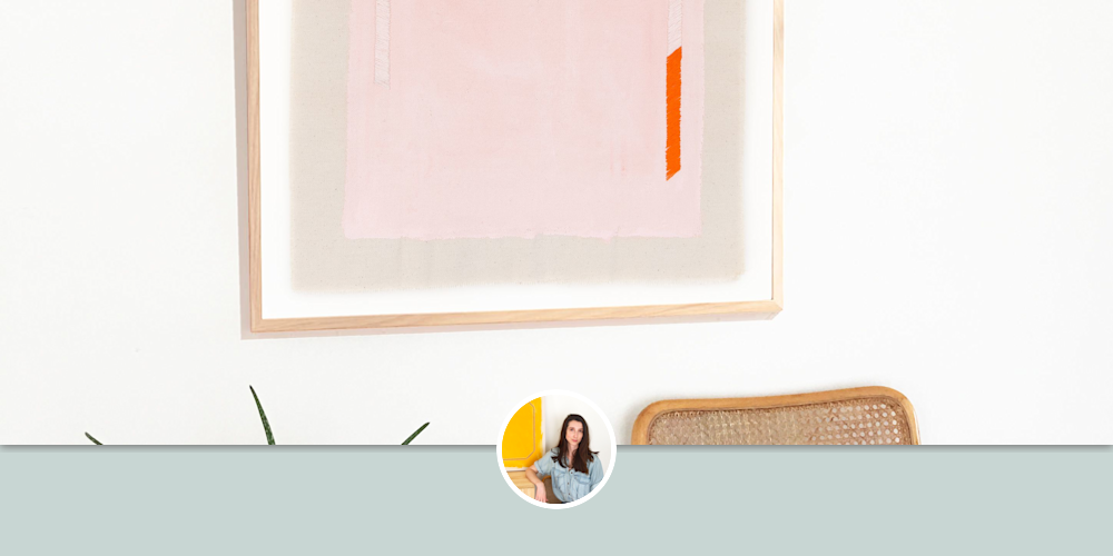 Pink Turquoise Color Block Art Print by Emily Keating Snyder | Wescover ...