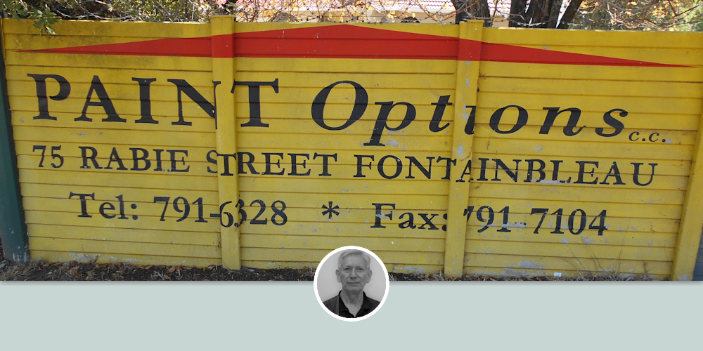 Paint options Traditional Signwriting from about 20 years ago. The ...