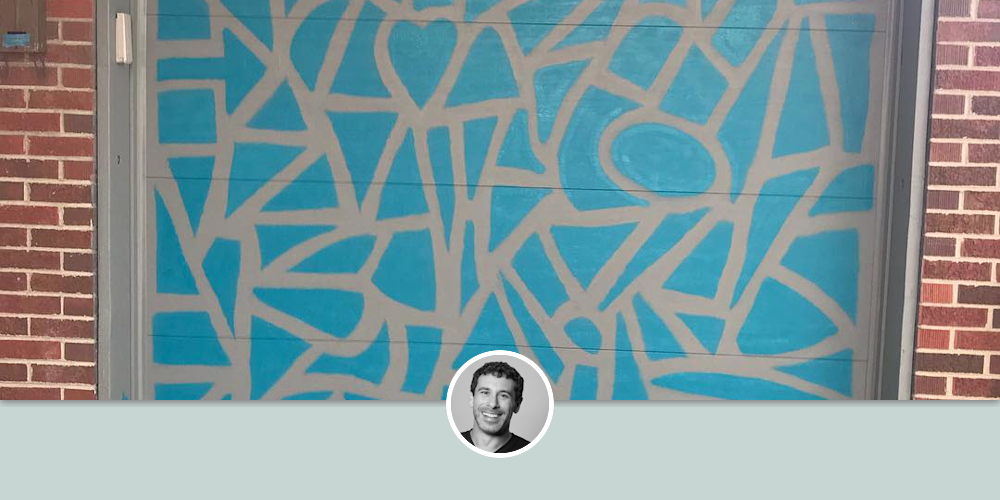 Garage mural by Jason Ostro (Gabba Gallery) | Wescover Murals