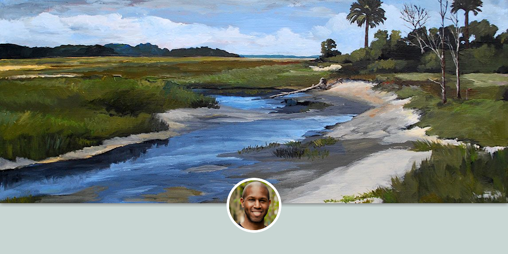 Fort George River Inlet (Original) by Keith Doles | Wescover Paintings