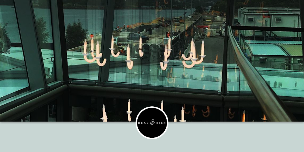 Crown Resort Sydney - A'Mare Restaurant Bespoke chandelier by Beau&Bien ...