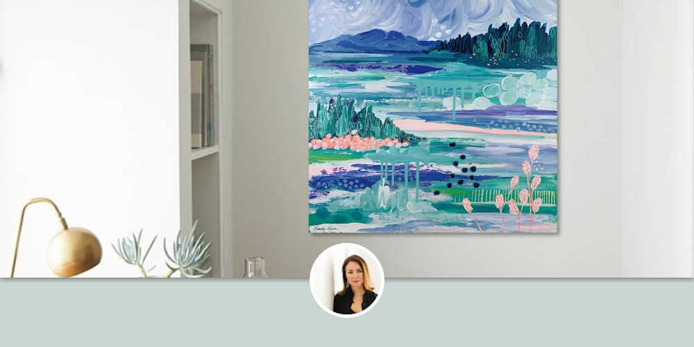 Lake Painting by Mandy Martin Art | Wescover Paintings