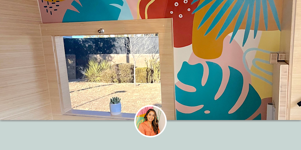 White Rabbit - Mural by Uli Smith by Uli Smith | Wescover Murals