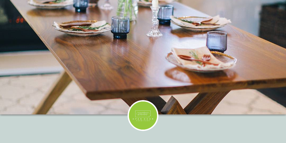 Atlas Dining Table by Open Door Furniture | Wescover Tables