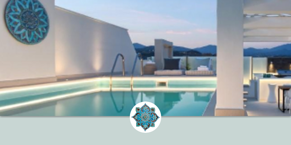 Circular mural outdoor wall art (33.4") by GVEGA | Wescover Murals