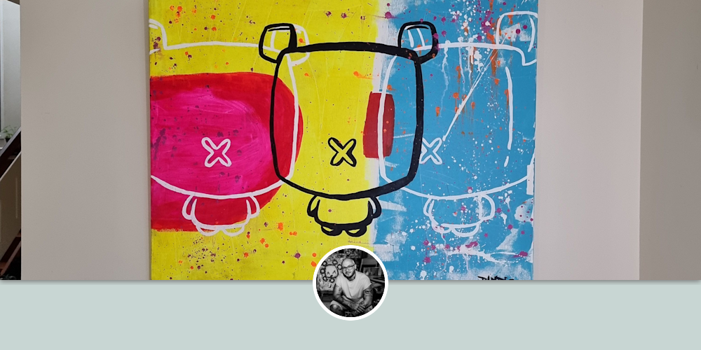 Jimmy Bamble by B4mble | Wescover Paintings