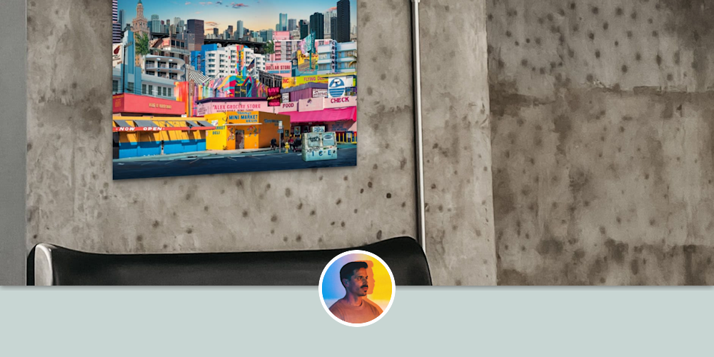 Better Days - Miami by &REW SORIA | Wescover Paintings