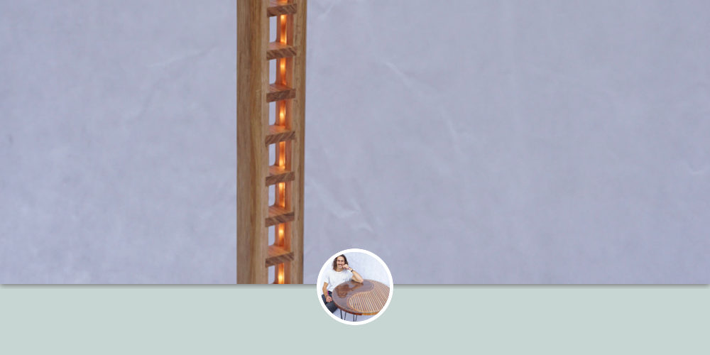 Negative Floor Lamp by Negative Design Co. | Wescover Lamps