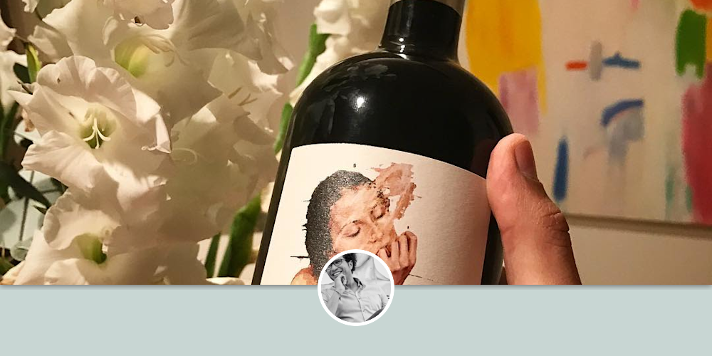 Wine Bottle by Cesar Biojo | Wescover Paintings