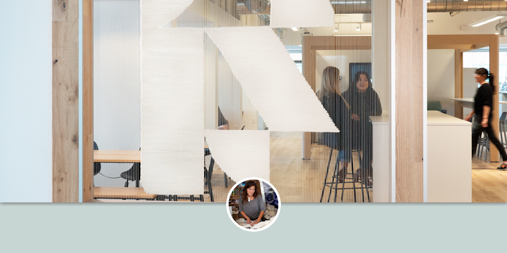 Logo weaving for Insidesource by ANTLRE - Hannah Sitzer at InsideSource ...