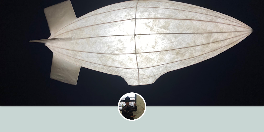 Small Zeppelin Hanging Lamp by Pedro Villalta | Wescover Pendants