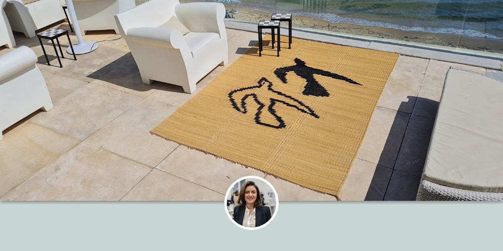 Design Artisanal Mat : Meticulously Woven Natural Fiber Art by LA FIBRE ...