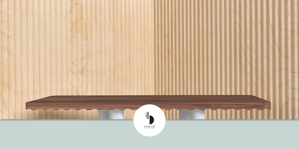 Maple Veneer NAMI Interior Wall Panel by HACHI COLLECTIONS | Wescover ...