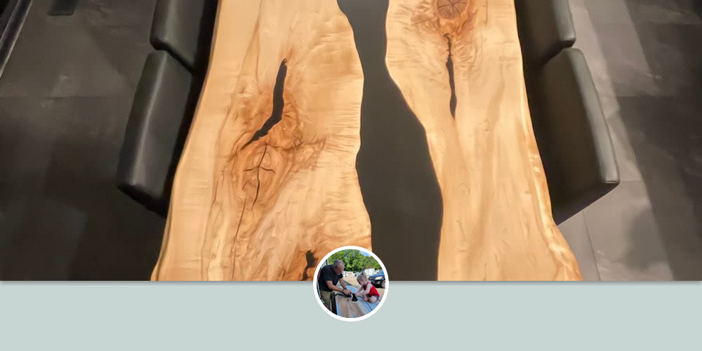 Custom Live Edge Wood & Resin River Table (4) by Carlberg Design ...