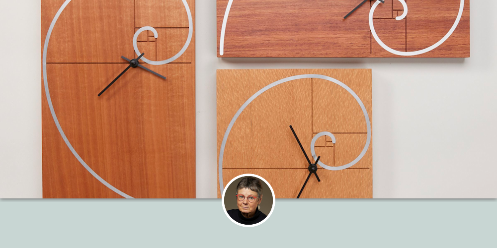 Fibonacci Spiral Clock by Carol Jackson Furniture | Wescover Decorative ...
