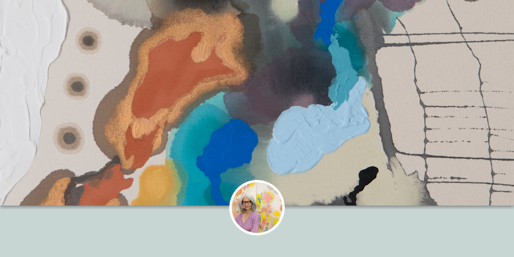 Majestic Ladder Abstract Painting by Wyanne by Wyanne | Wescover Paintings