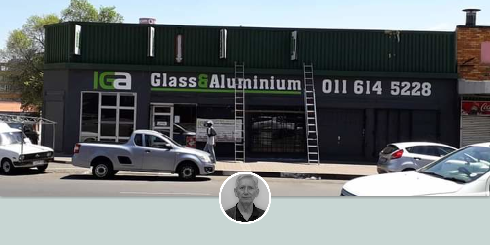 IGA Glass and Aluminium by Mindy Designs Traditional Signwriters ...