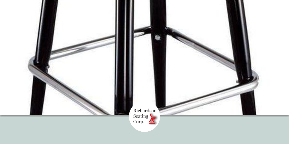 Commercial Round Bar Stool Model 1419 by Richardson Seating Corporation ...