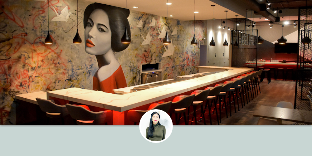 "Grit & Grace" by Nicolette Atelier at YUME SUSHI, Arlington | Wescover ...