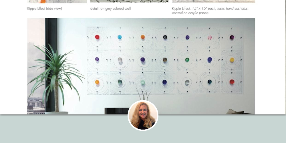 Ripple Effect series by Carla Goldberg Studio Art at San Francisco, San ...