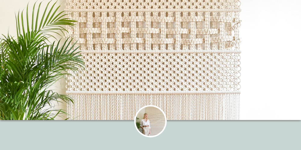 Woven Through Time by Tamar Samplonius | Wescover Wall Hangings