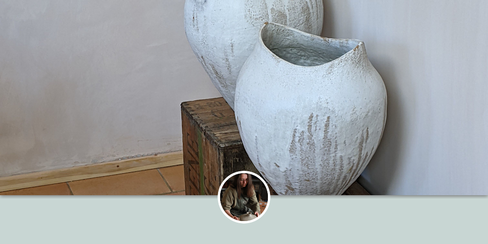 Large Coil Built Vases by Hazel Frost Ceramics | Wescover Planters & Vases