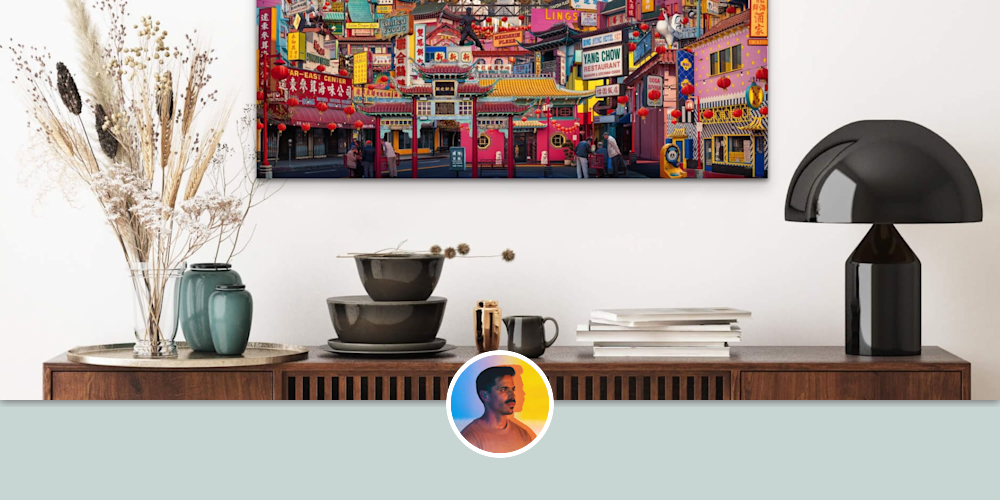 Chinatown by &REW SORIA | Wescover Paintings