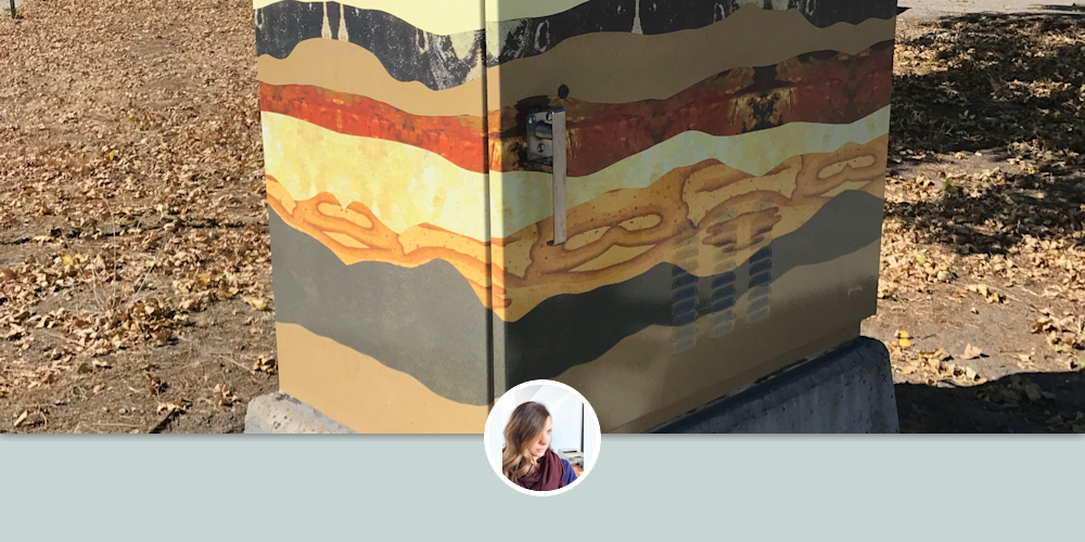 Boise Traffic Box Wrap by Lorelle Rau Studios | Wescover Paintings