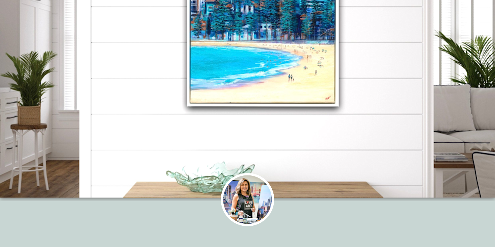 Manly Walk by Shazia Imran at AAD Art Gallery - Australian Art & Design ...