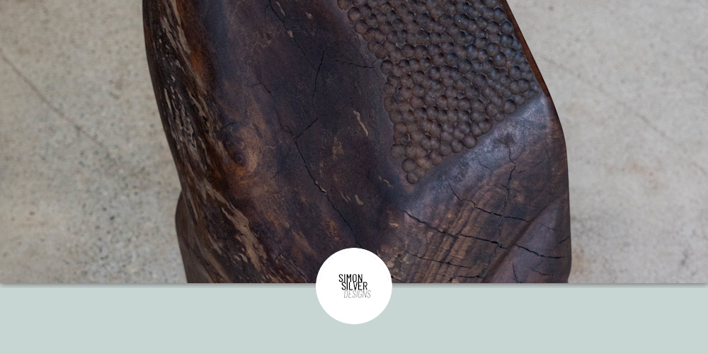 Walnut Pinnacle by Simon Silver Designs | Wescover Sculptures