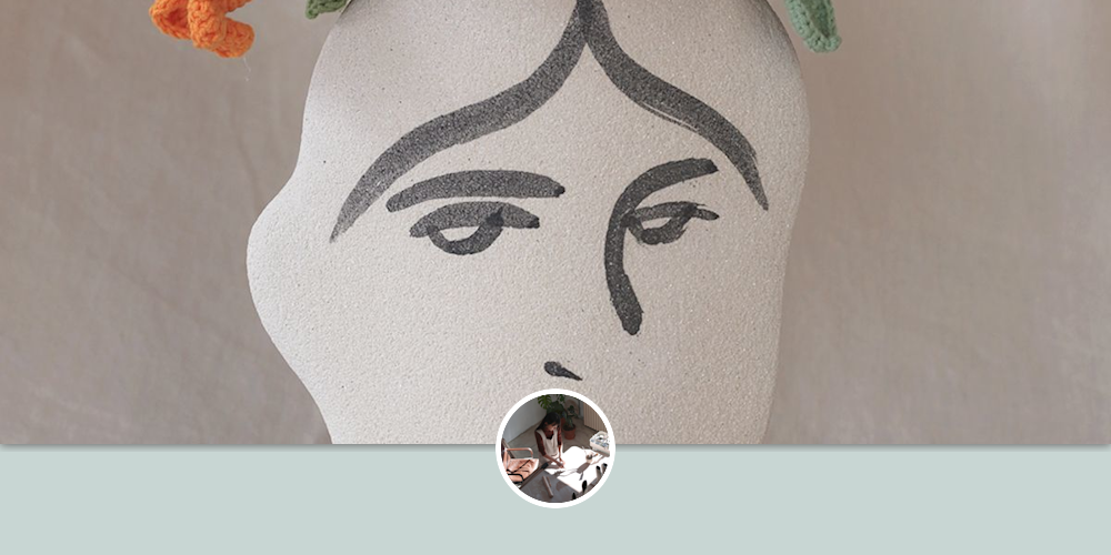 Ceramic Vase ‘Frida N°2’ by INI CERAMIQUE | Wescover Planters & Vases